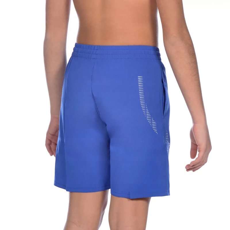 ARENA JUNIOR TEAM LINE BERMUDA SWIM SHORTS - ROYAL – OntarioSwimHub