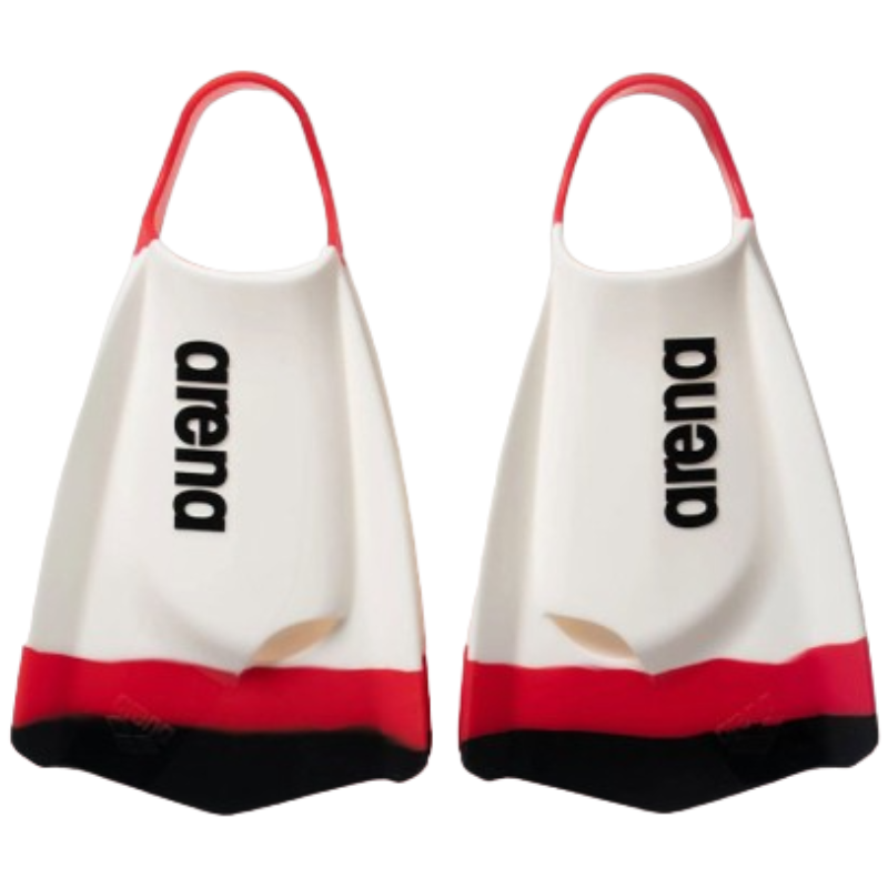 ARENA LIMITED EDITION POWERFIN PRO MULTI SWIM FINS - RED/BLACK/WHITE ...