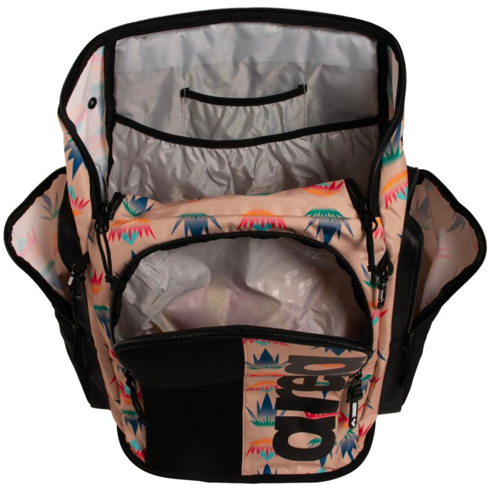 ARENA SPIKY III BACKPACK 45 ALLOVER – OntarioSwimHub ARENA SPIKY III BACKPACK 45 ALLOVER – OntarioSwimHub