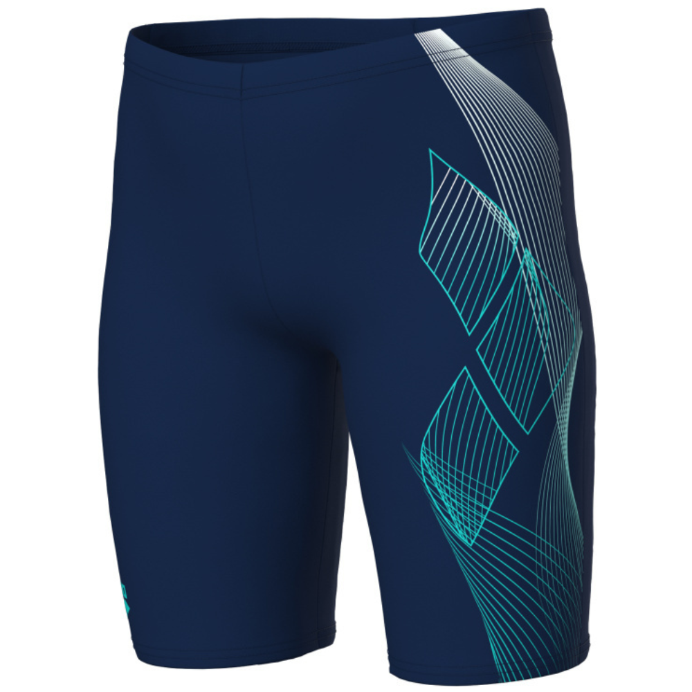 BOYS' SWIM JAMMER ARENA SEA WATER - NAVY – OntarioSwimHub