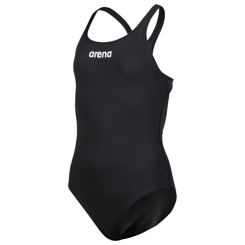 ARENA GIRLS' TEAM SWIMSUIT SWIM PRO SOLID - BLACK – OntarioSwimHub
