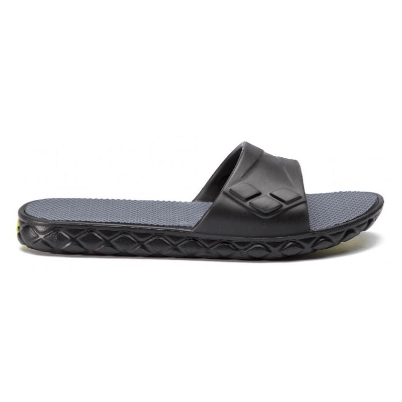 ARENA WOMEN'S WATERGRIP SLIDES - BLACK/DARK GREY – OntarioSwimHub
